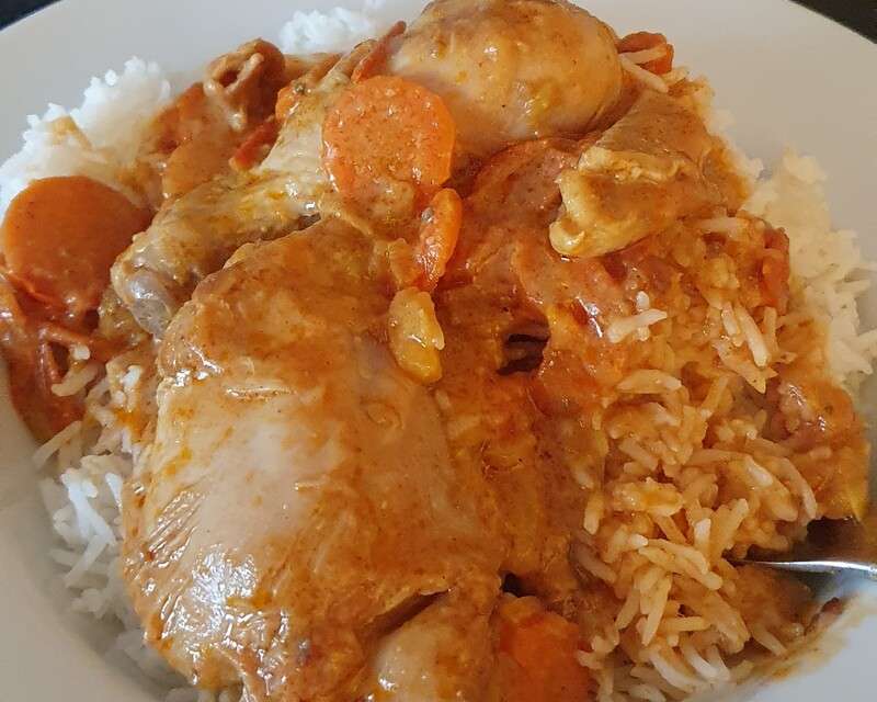 Mafé Poulet | Westafrikanische Erdnusssauce mit Hähnchen * Chez Fadi